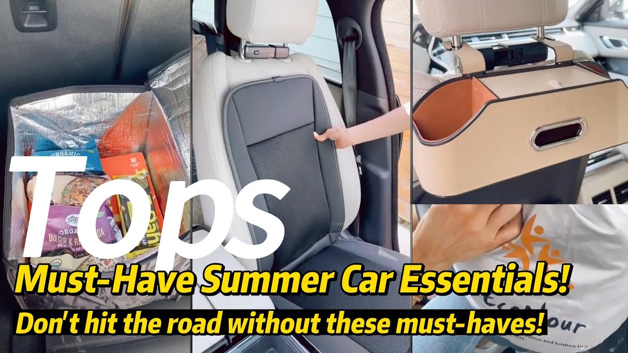 Must-Have Summer Car Essentials! 🌞🚗 - YouTube