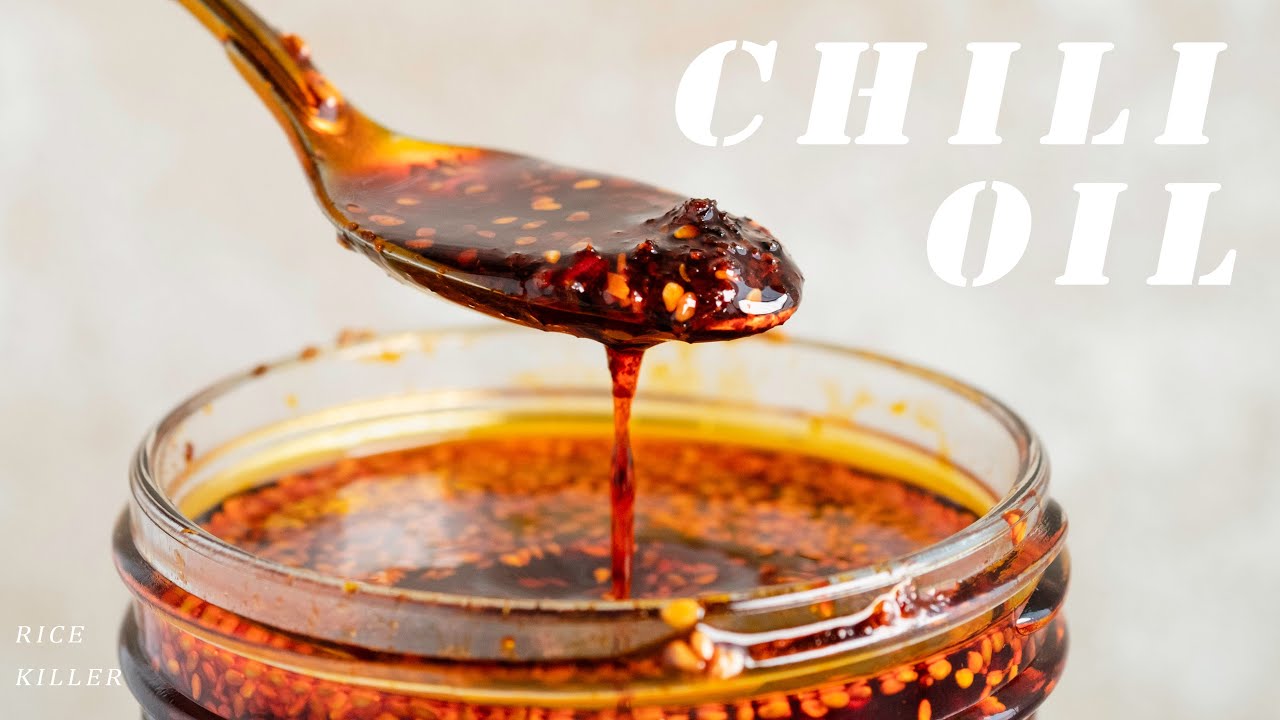 Chili Oil with Fermented Black Beans | 豆豉辣椒油 | It`s so addictive!【Rice ...