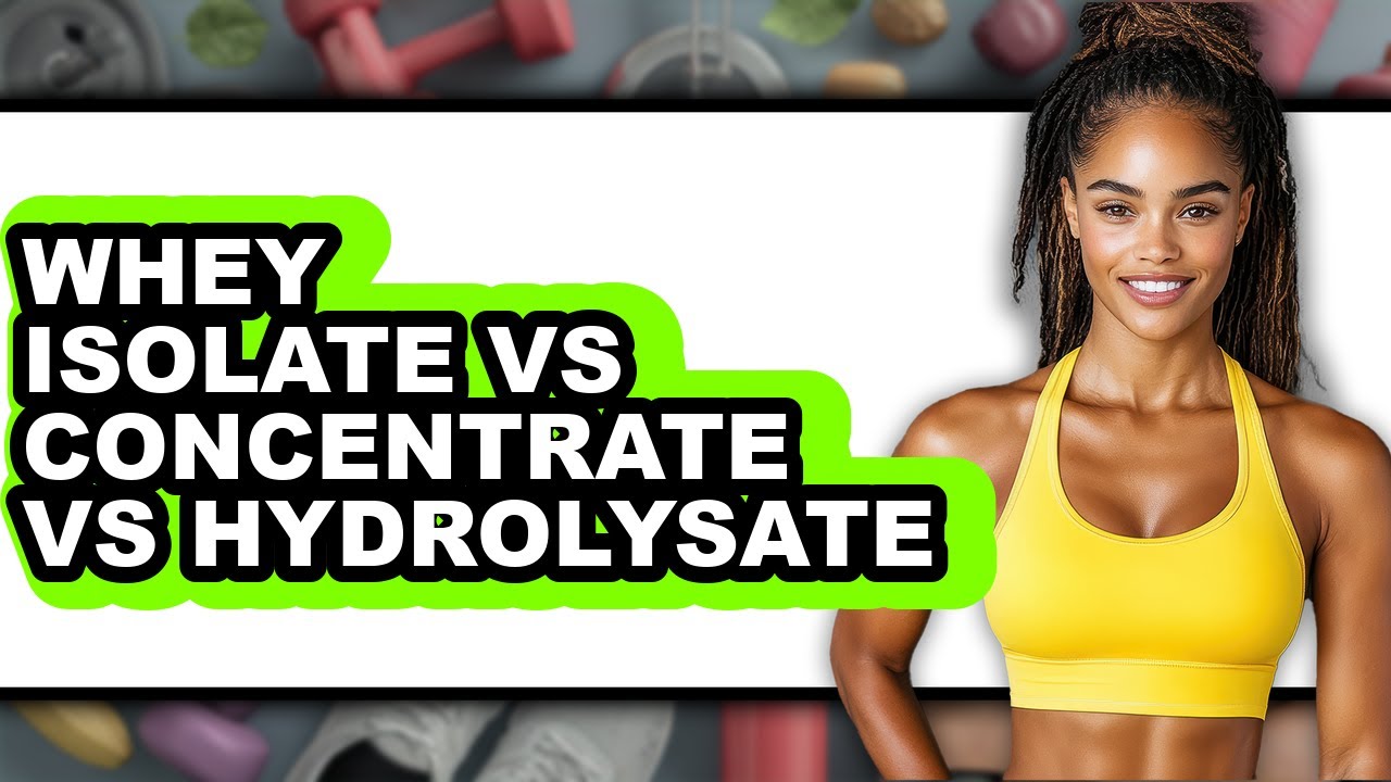 Whey Isolate Vs Concentrate Vs Hydrolysate - Full Comparison - YouTube