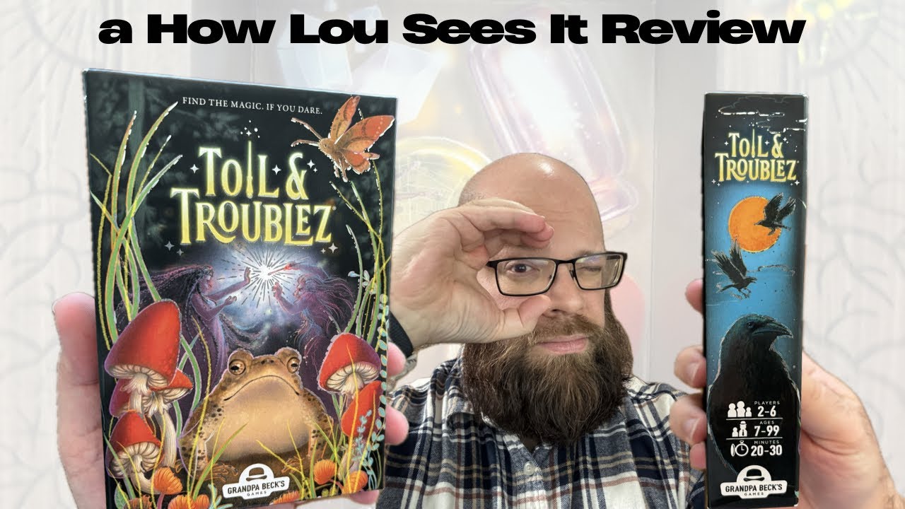 Toil & Troublez Card Game Review - YouTube
