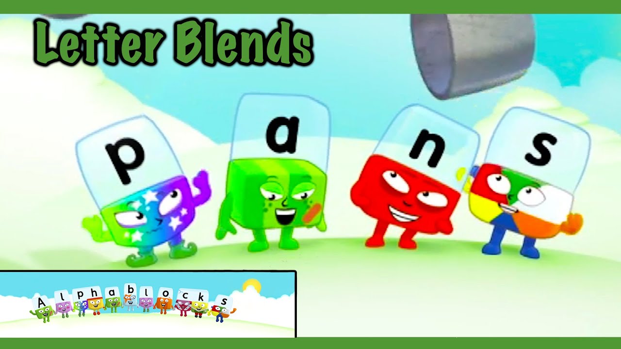 Alphablocks - Word Magic "PANTS" & "PANS" (Green Level) - YouTube