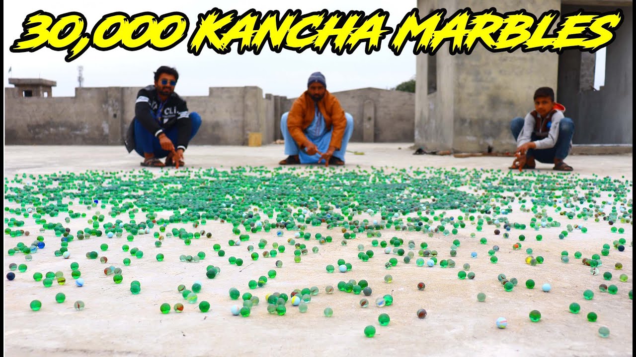 KANCHA MASTER | Kanche kaise khelte hain | How To Play Marbles | कंचा ...