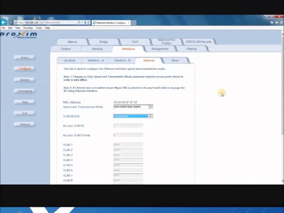 AP-4000/AP-700 VLAN configuration - YouTube
