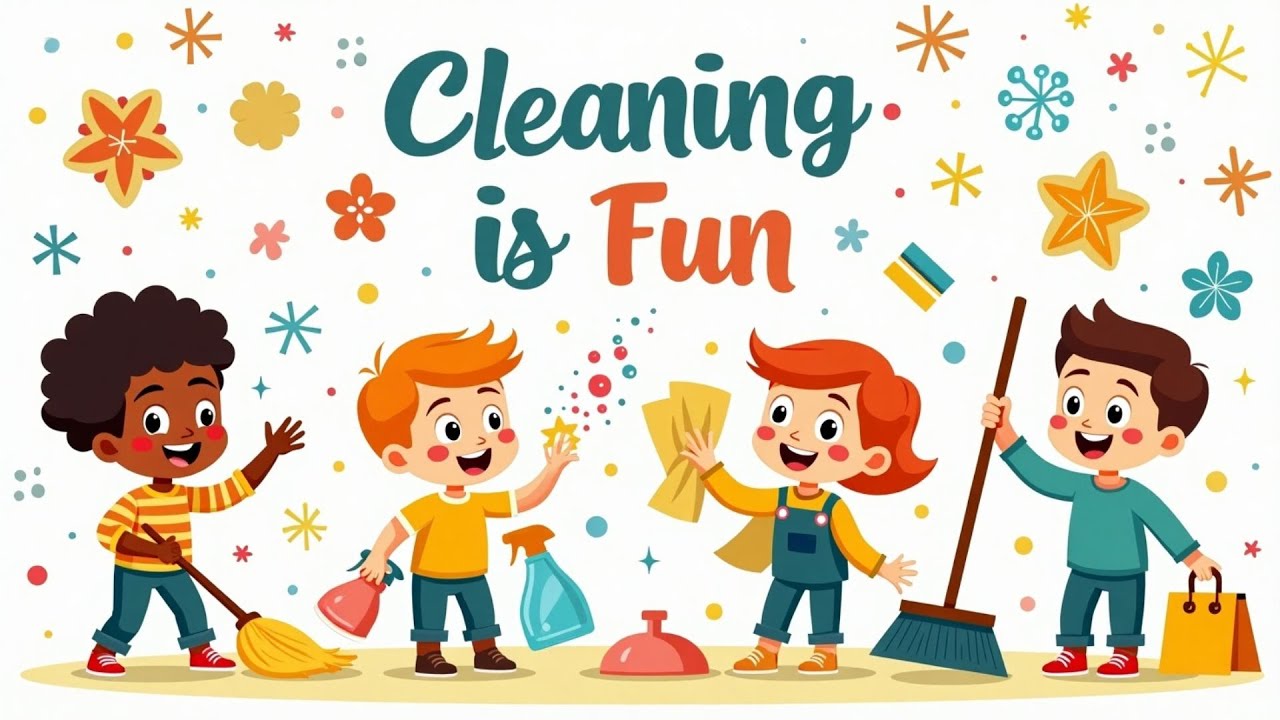 🧹 Cleaning is Fun! Let’s Tidy Up Together! - YouTube