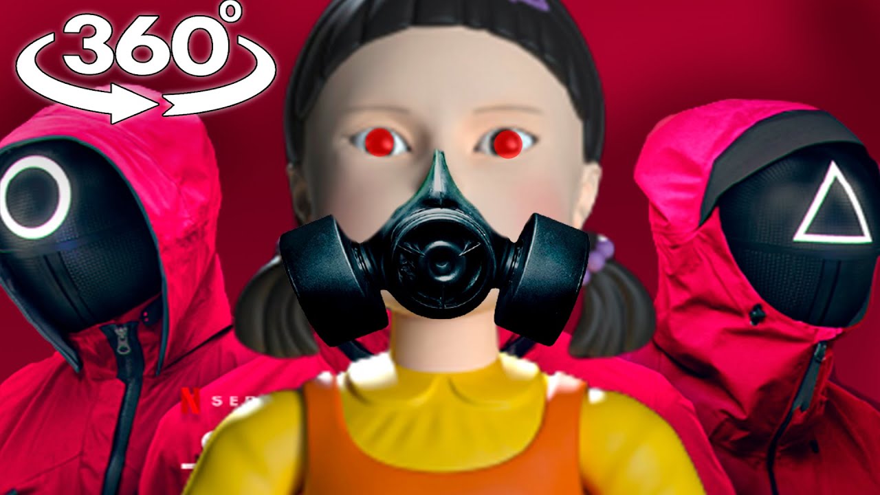 VR 360° Squid Game in Chernobyl - Red Light, Green Light / 360 Video 4K ...