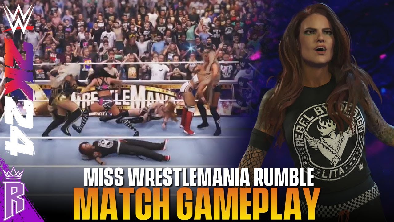 WWE 2K24: Miss WrestleMania Rumble #WWE2K24 #WrestleMania - YouTube