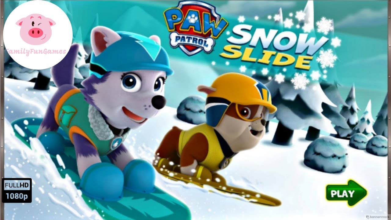 Nick Jr - Snow Slide - YouTube