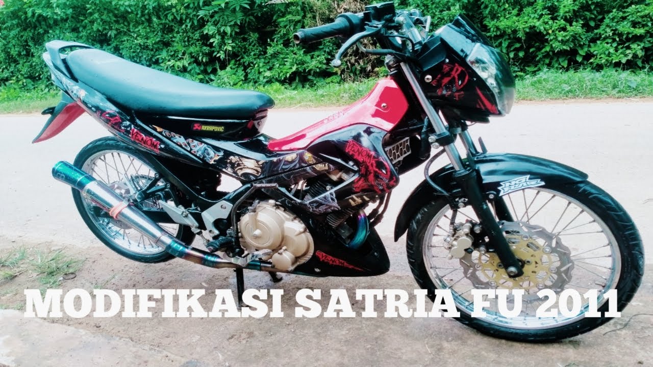SIMPEL MODIFIKASI SATRIA FU + SOUND ALAMI ALAM - YouTube