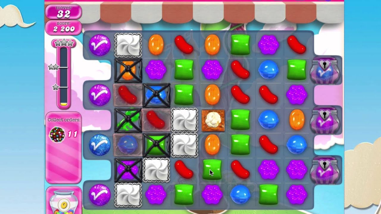 Candy Crush Saga Level 988 No Booster - YouTube