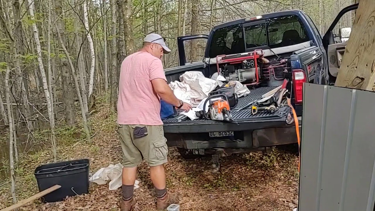 Building a Hunting Shed - YouTube