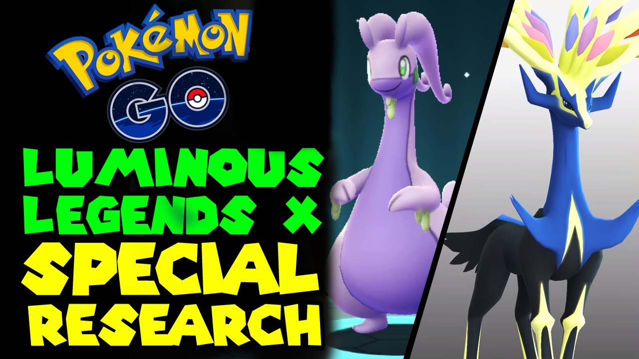 LUMINOUS LEGENDS X SPECIAL RESEARCH in Pokemon GO - YouTube