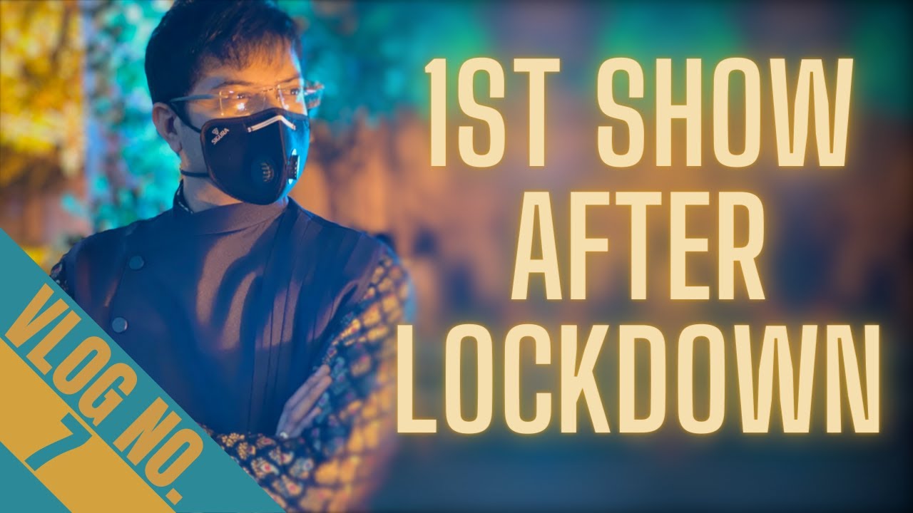 Vlog | 1st Show After Lockdown | Vicky D Parekh | Singer's Life - YouTube