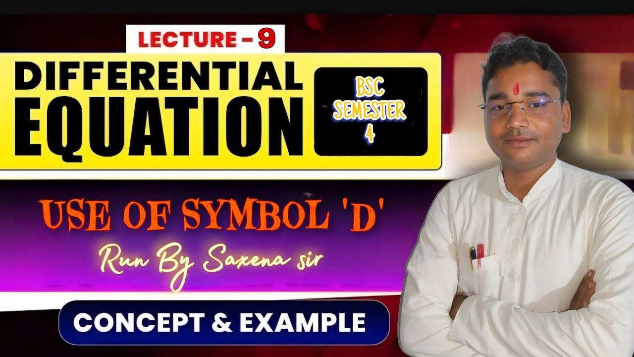 #b.sc.math paper # differential equation # - YouTube