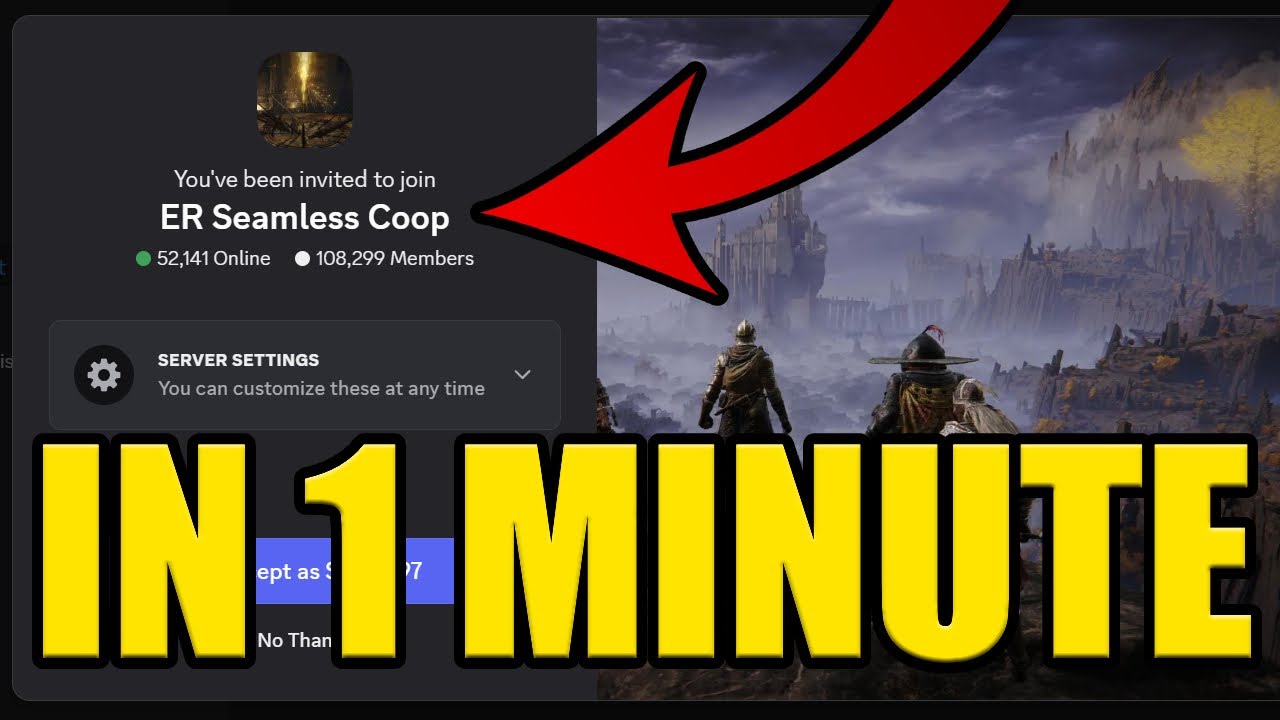 HOW to JOIN ELDEN RING COOP DISCORD SERVER PC & MOBILE - YouTube