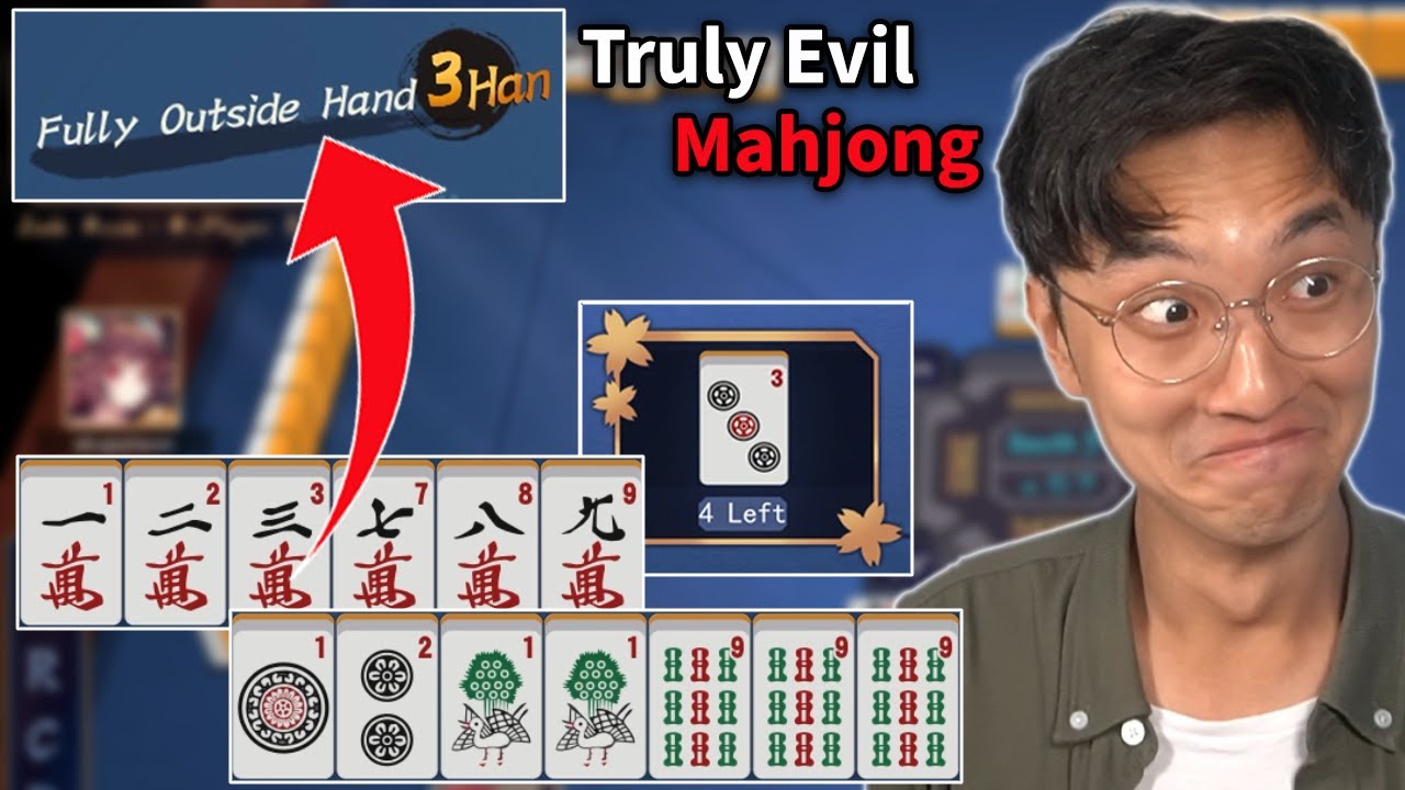 Genuinely Feeling Guilty Winning With Such An EVIL Hand [Mahjong Soul ...