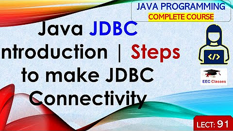 Java JDBC Tutorial for Beginners in Hindi and English - YouTube