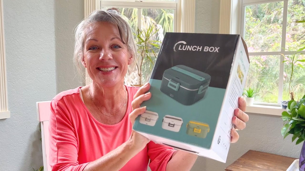 Unboxing & Review of the Samshow Electric Heated Lunch Box - YouTube