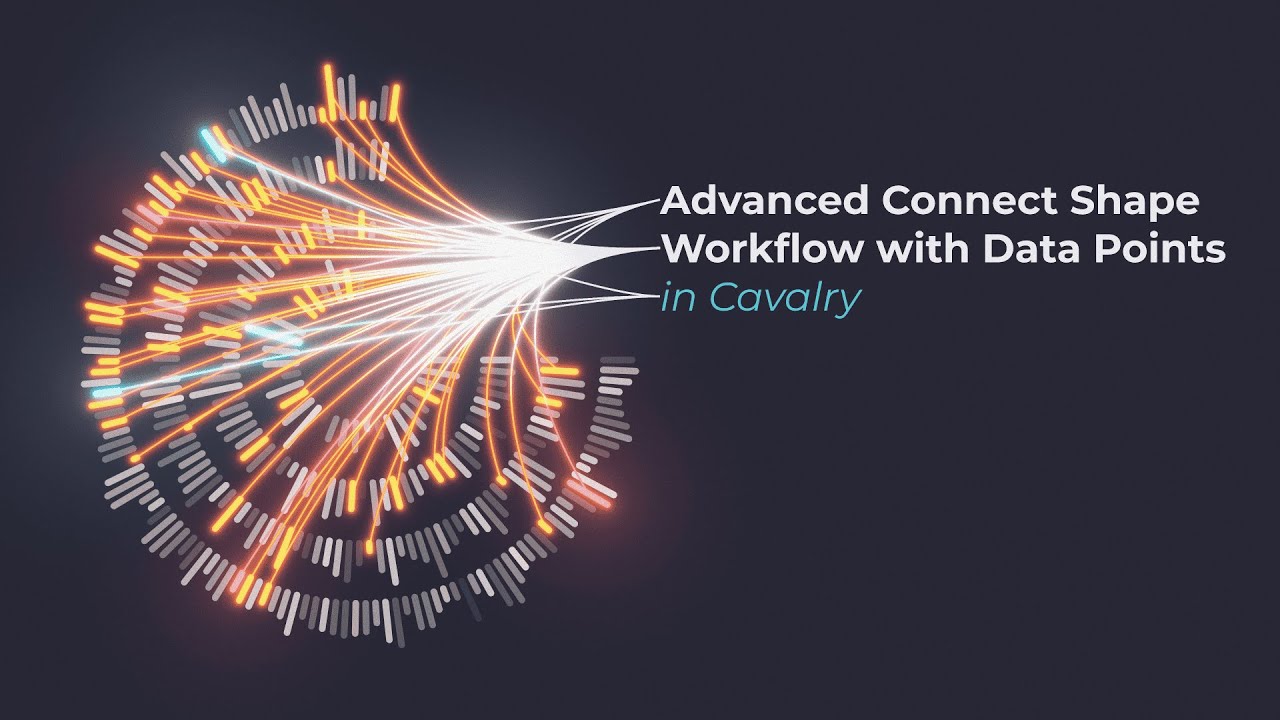 Advanced Connect Shape Workflow with Data Points in Cavalry - FUI ...