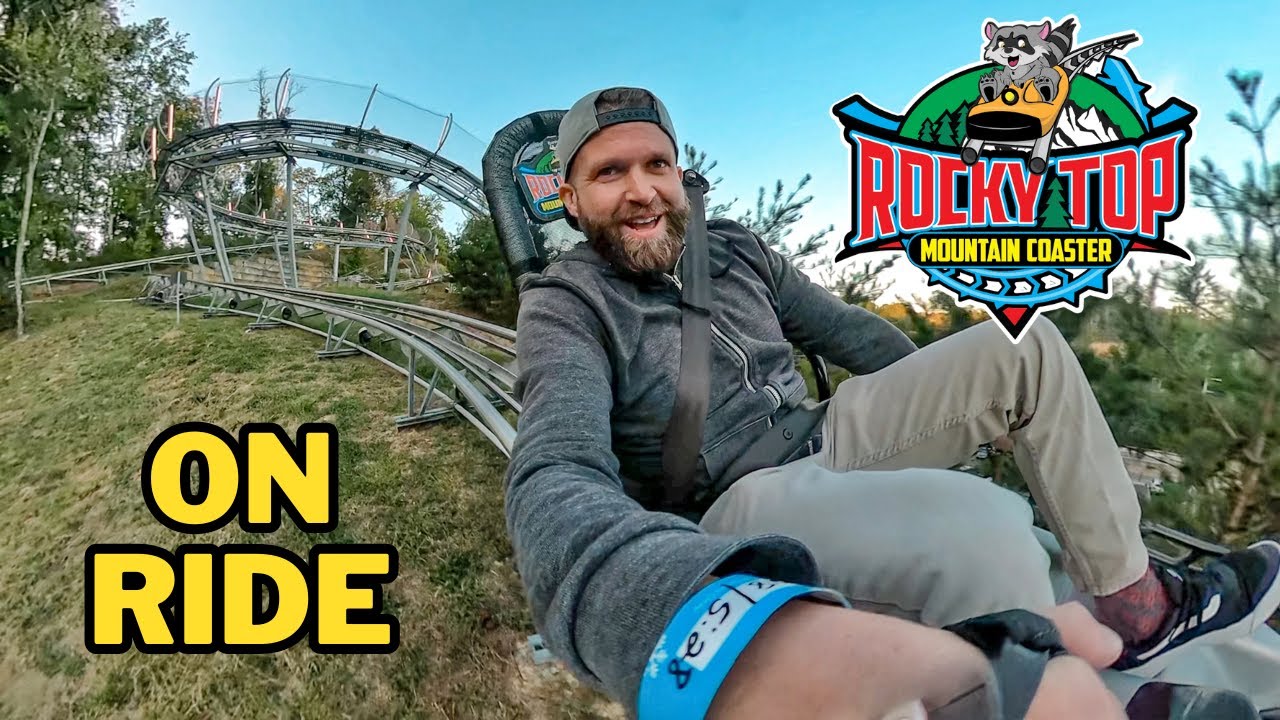 Rocky Top Mountain Coaster - On Ride - Pigeon Forge - YouTube