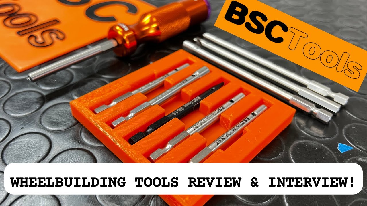NEW TOOLS! 'Meet the Builder': Bicycle Service Centre (BSC) Tools Wheelbuilding Range and ...