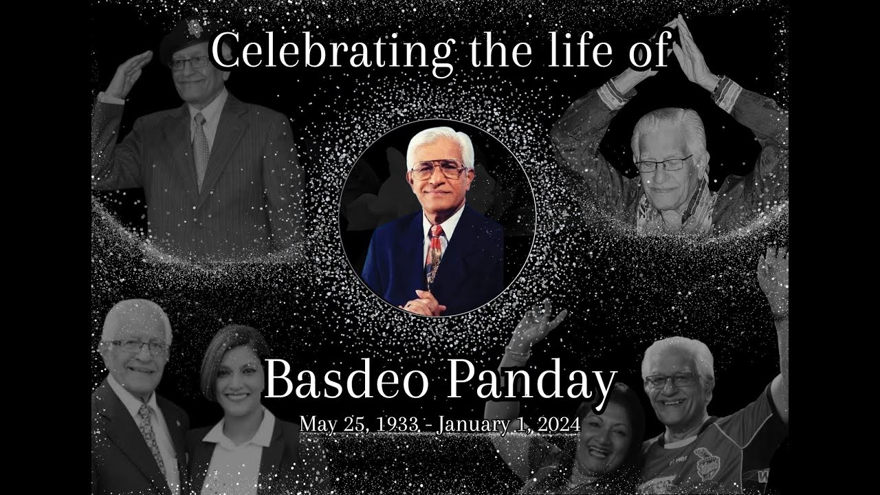 Funeral Ceremony of Basdeo Panday - YouTube