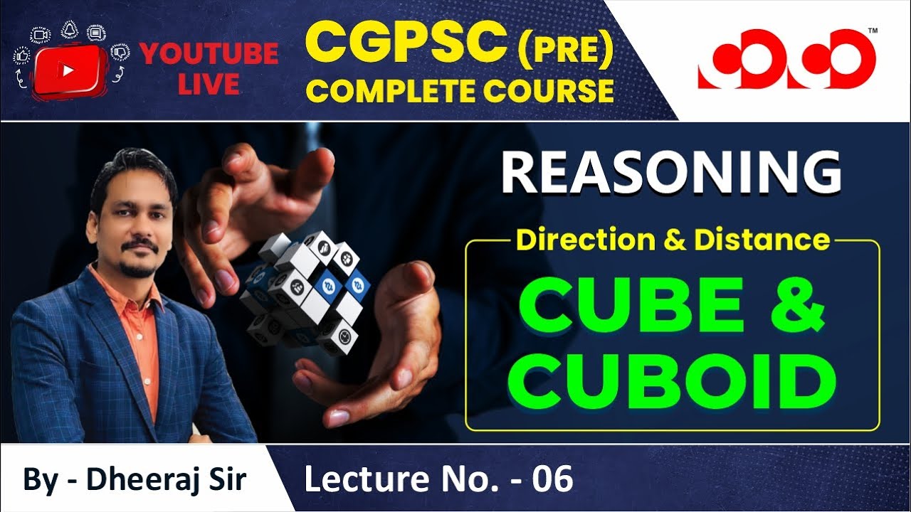 Lecture 05 Direction And Distance And Counting Of Figures Reasoning Cgpsc Pre Live Classes
