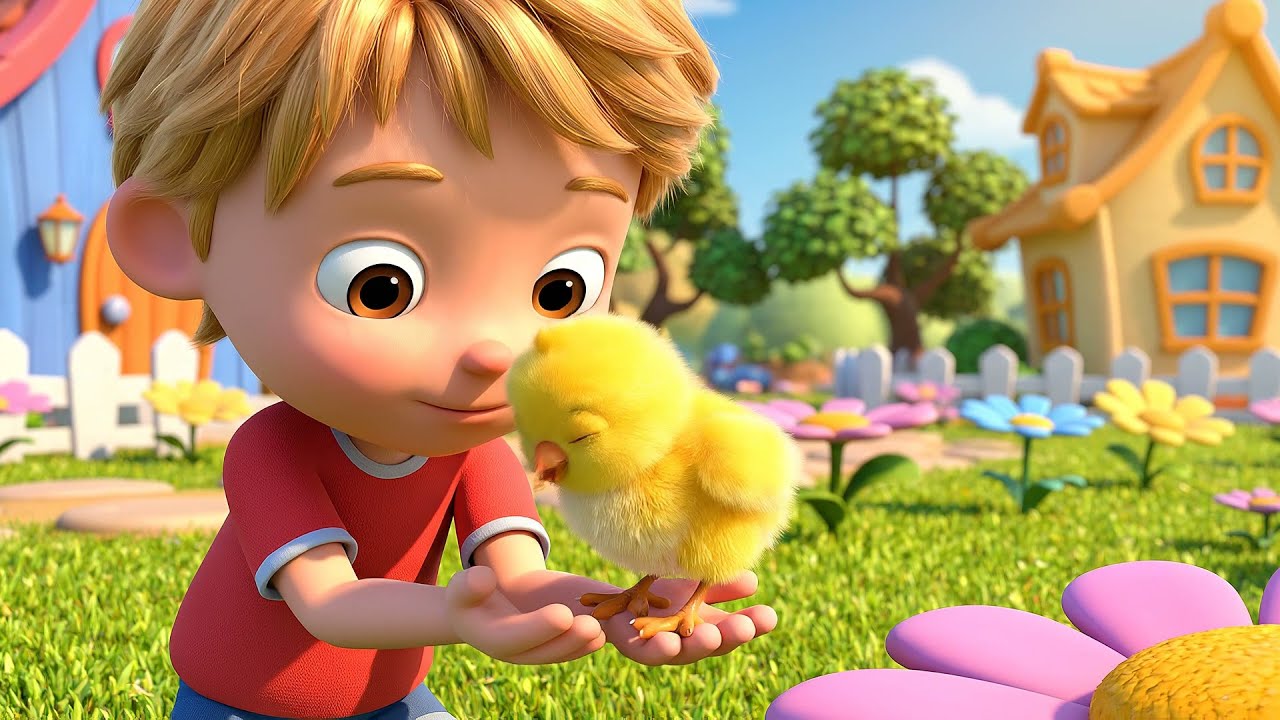 Angry Birds Fluffy Hatchling Bounced Into Adventure | Nursery Rhymes ...