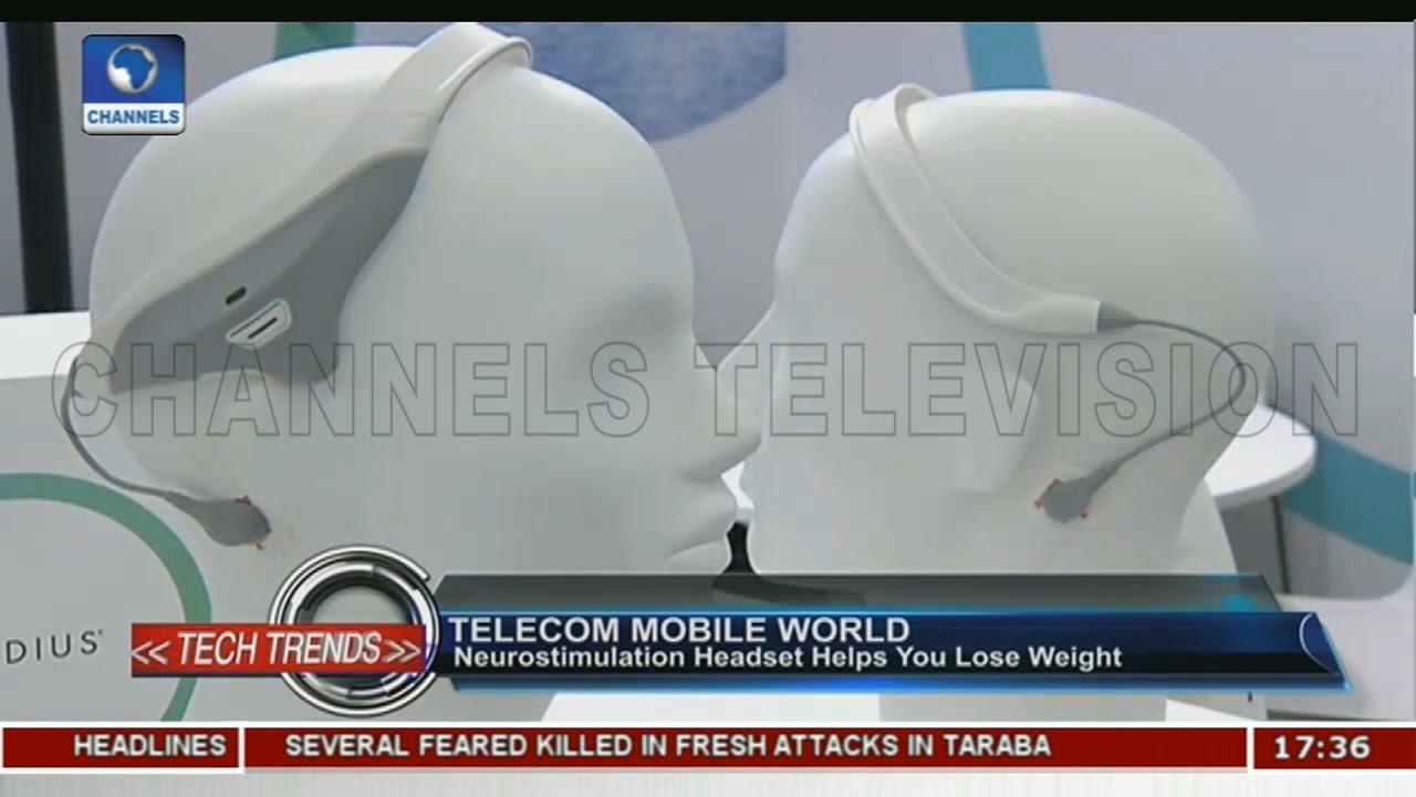Neurostimulation Headset Helps You Lose Weight | Tech Trends | - YouTube
