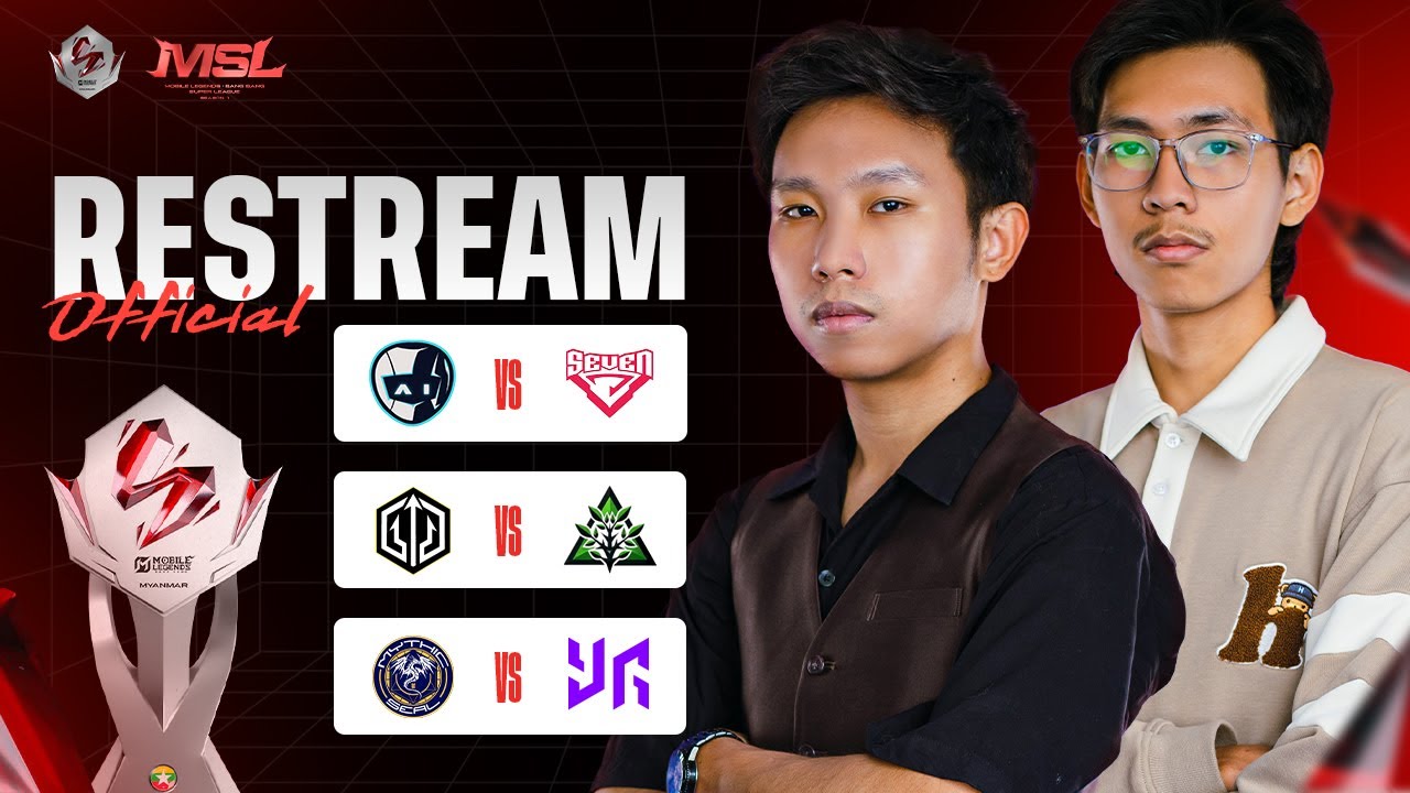 {Official Restream) YG vs Mythic Seal ( Analysis Live Stream ) - YouTube
