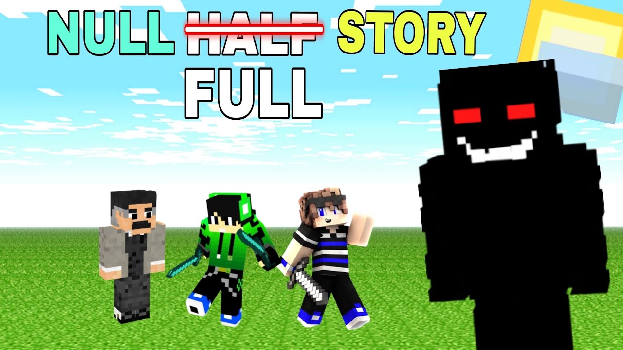 Minecraft story of the Null in hindi | Minecraft story part 5 | Real ...