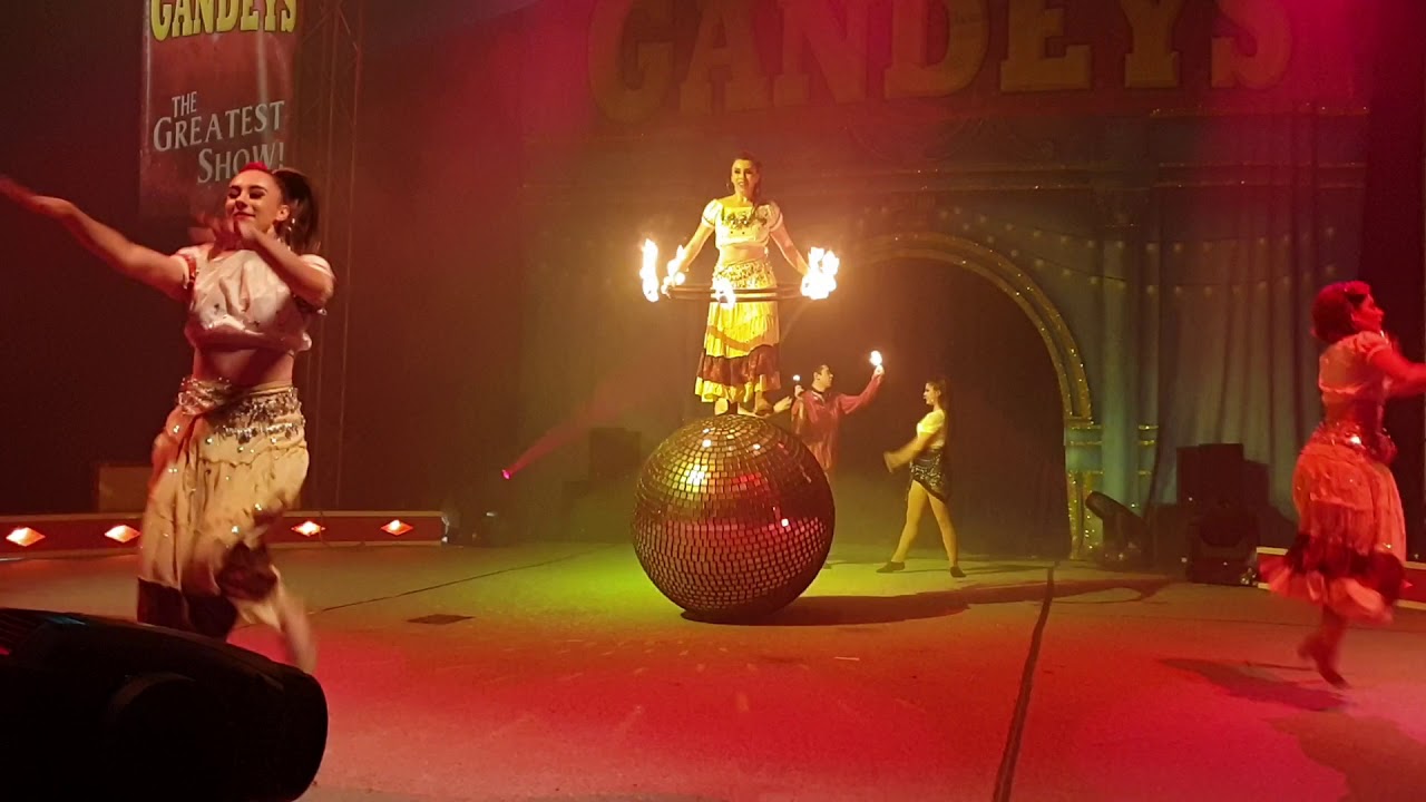 Gandey's Circus at Butlin's Skegness 2019 - YouTube