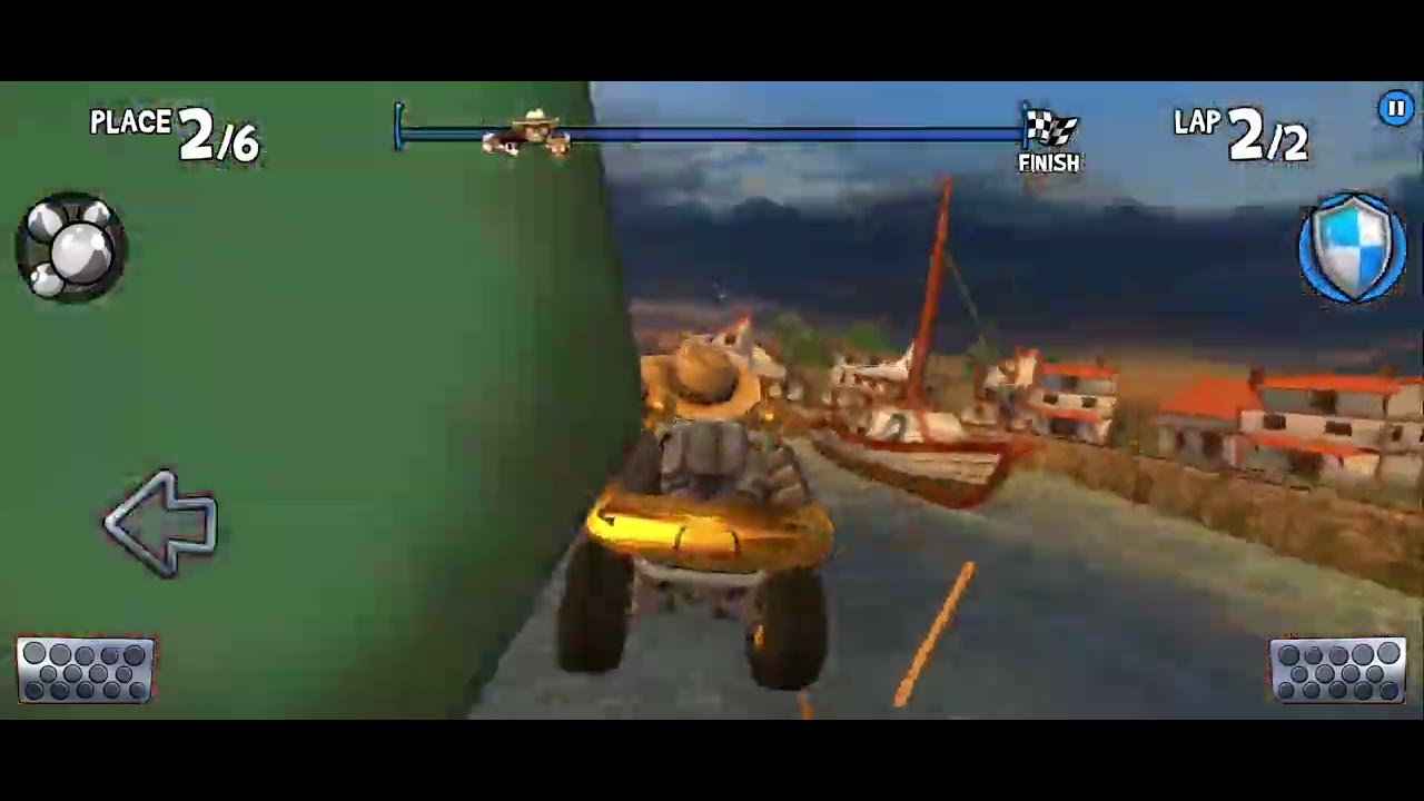 Shark Harbor - Beach Buggy Racing - YouTube