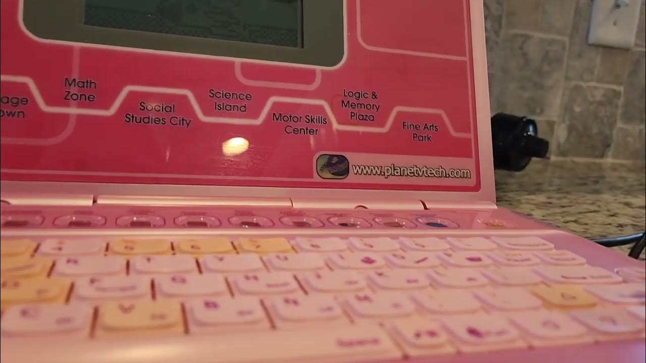Vtech Nitro Web Notebook Explains Parts - YouTube