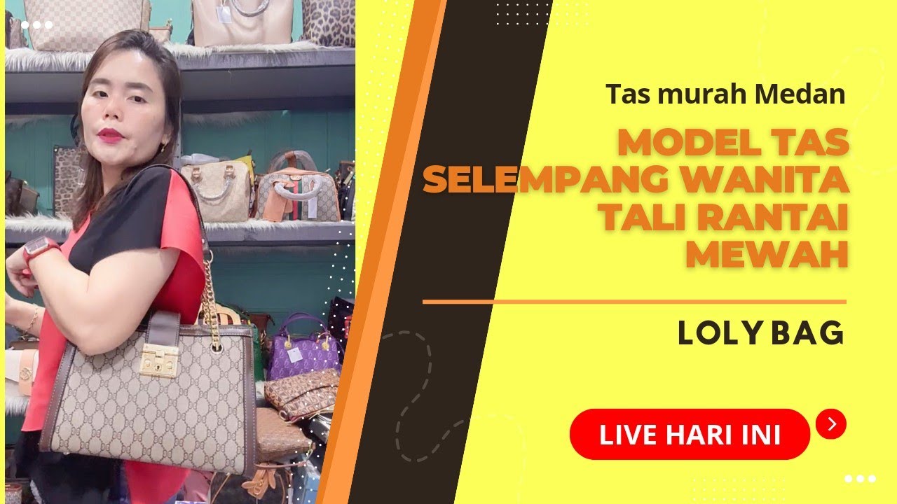 Tas Murah Medan - Model tas selempang wanita tali rantai mewah terbaru ...