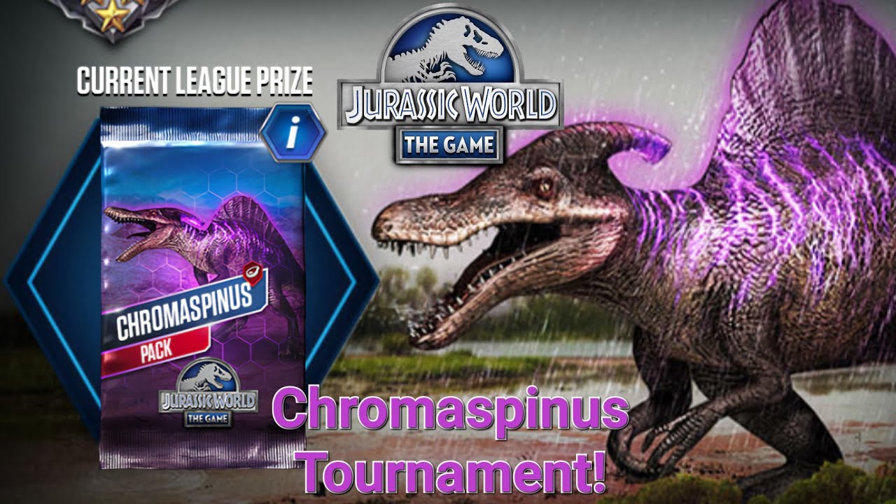 Chromaspinus Tournament! (Jurassic World The Game) - YouTube
