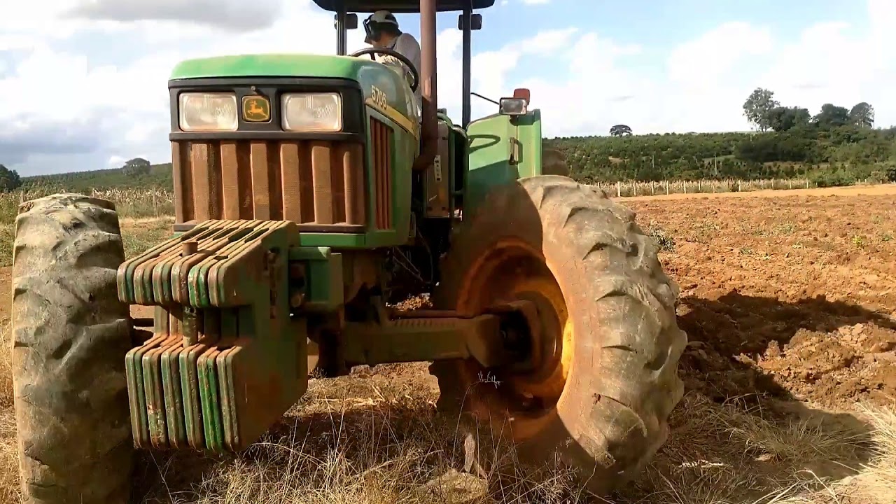Subsolador Baldan 5 hastes, em preparo de solo - YouTube