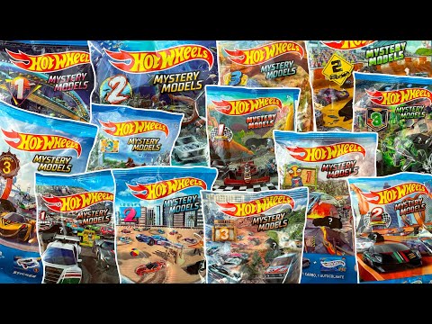 Opening 123 Hot Wheels Mystery Models!