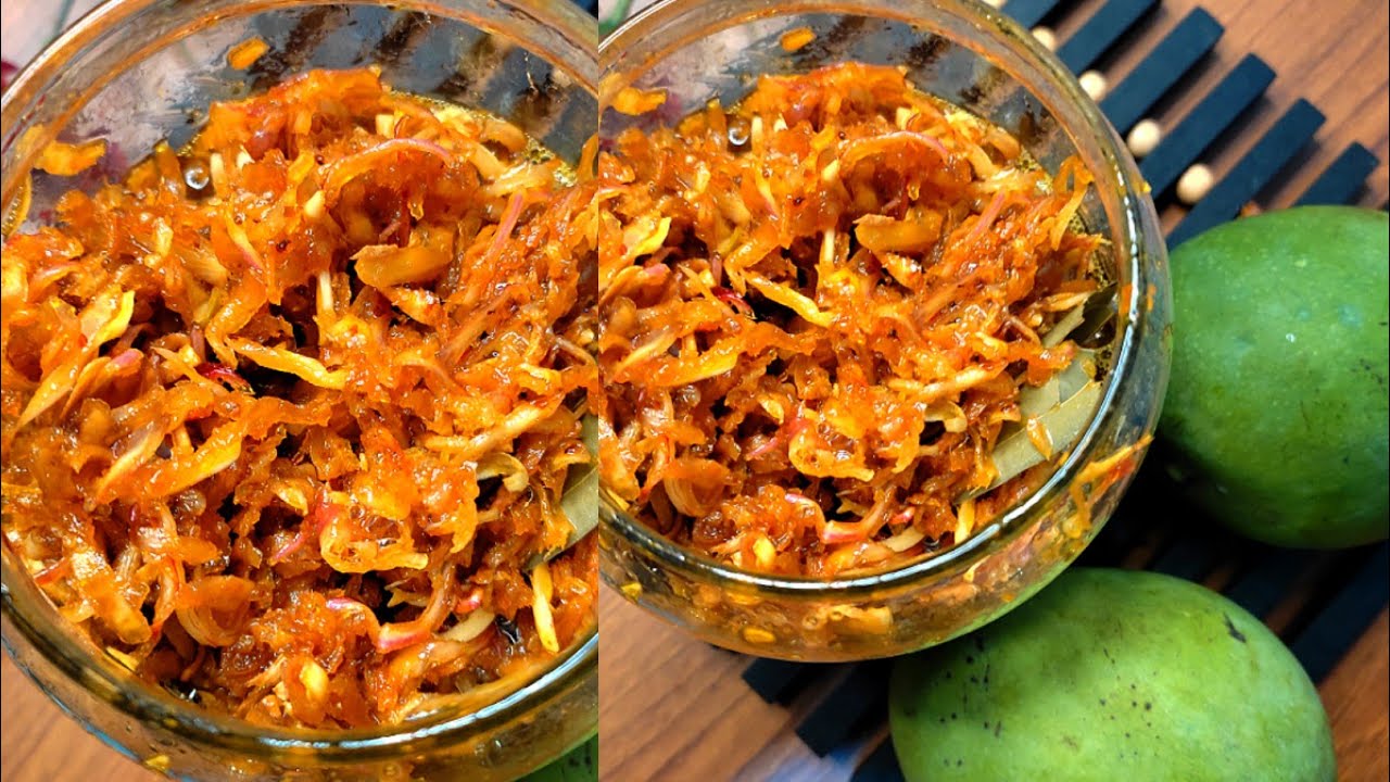 লোভনীয় স্বাদের কাঁচা আমের ঝুঁড়ি আচার | রোদে দেওয়া ঝামেলা ছাড়া আমের ...