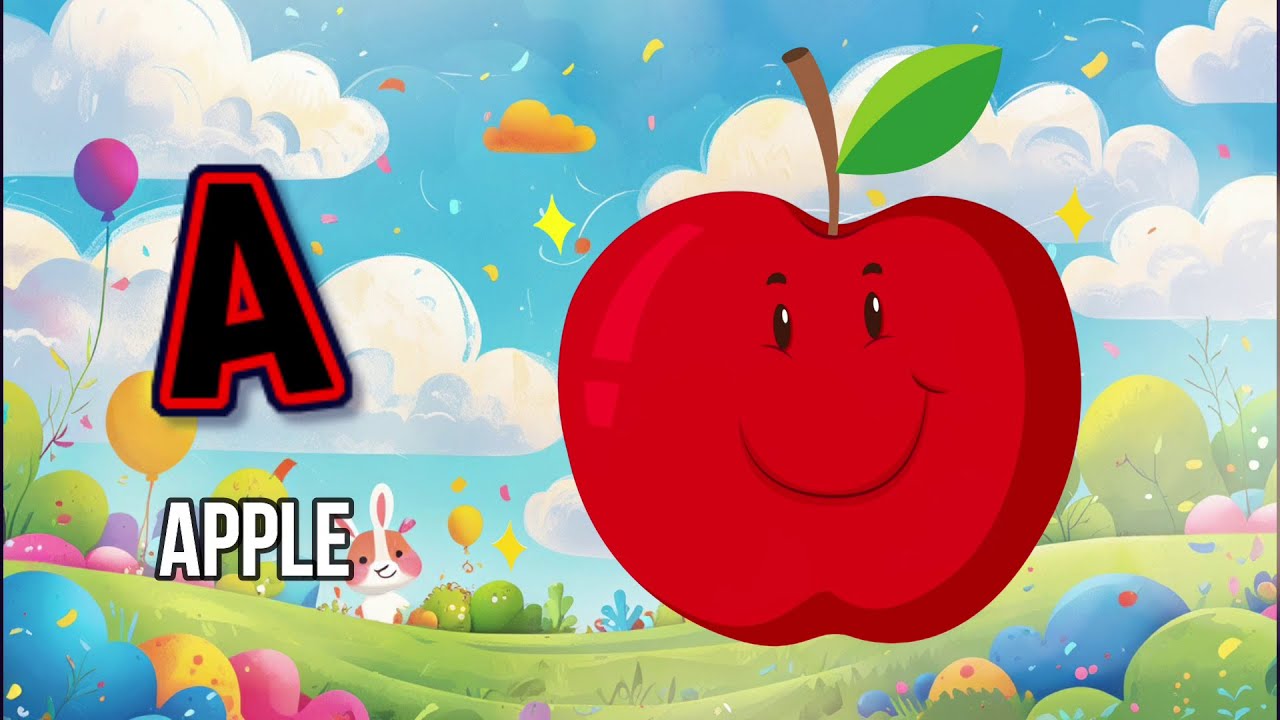 ABC Song for Kids | A for Apple | Alphabet Song with Colorful ...