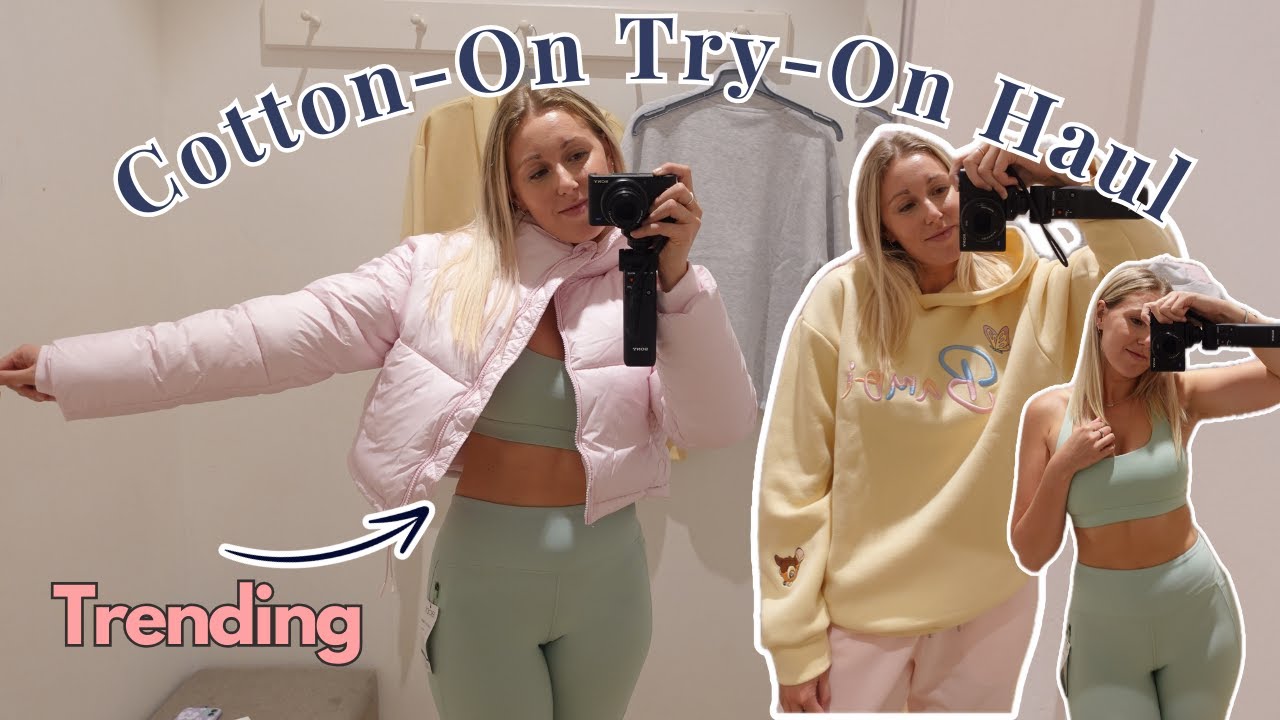 COTTON ON TRY-ON HAUL / part 2 - YouTube