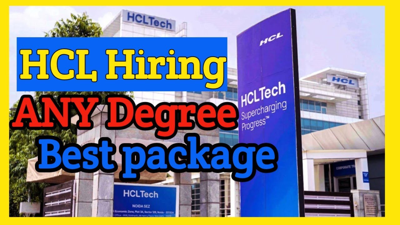 HCL Hiring Any Degree #best_jobs_for_degree #hcl_jobs #degree_jobs #any ...