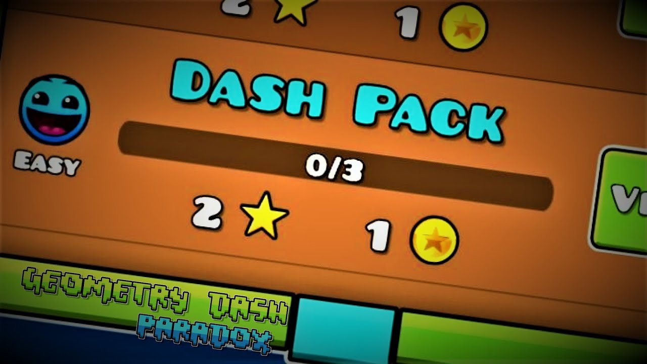 [ParadoxGDPS] Dash Pack (All LEVELS 1-3) by Starmor - YouTube