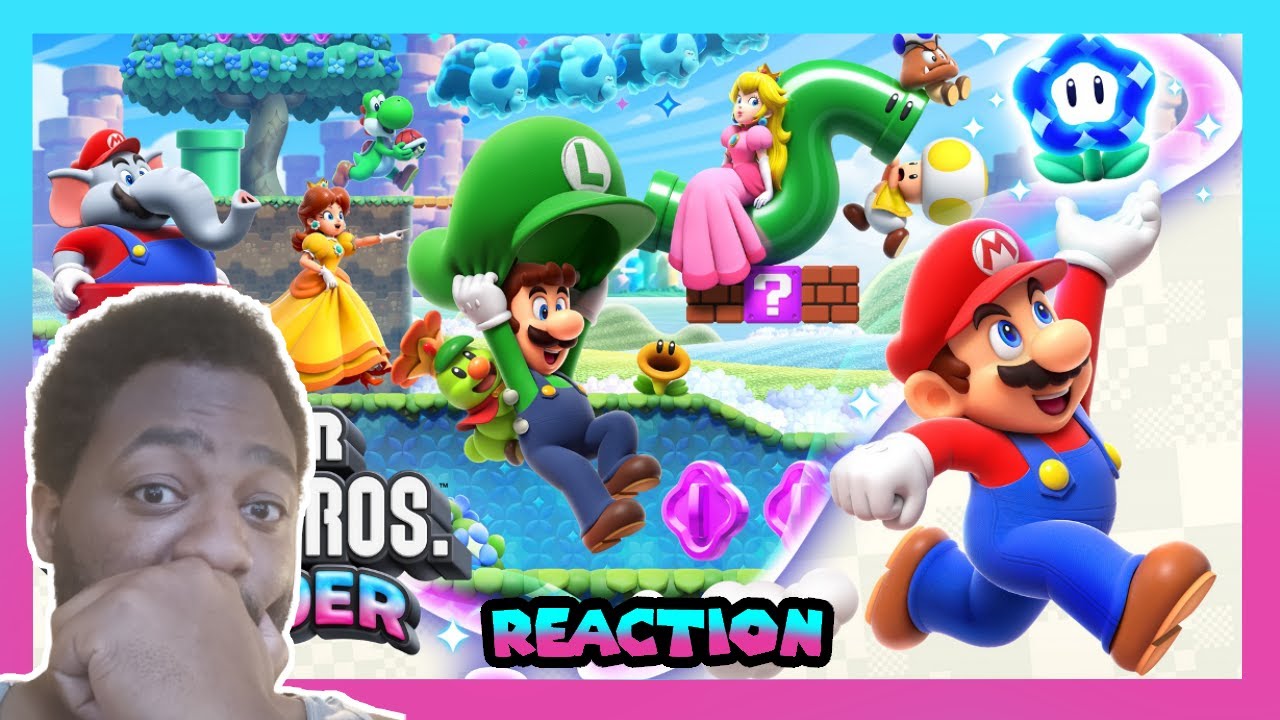 Super Mario Bros Wonder Reaction - YouTube