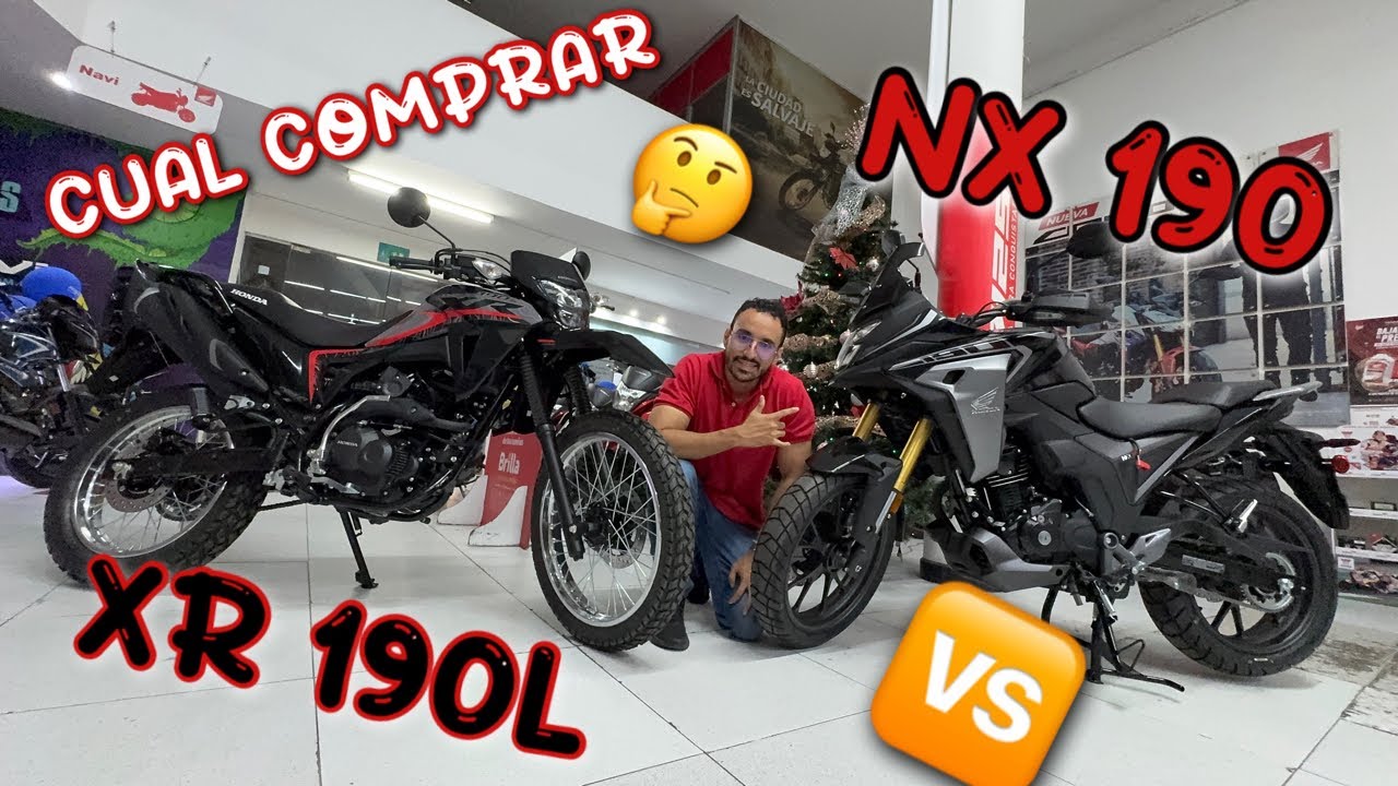 XR 190 L V2.0 🆚 NX 190 HONDA 😱 CUÁL ES MEJOR 🤔 - YouTube