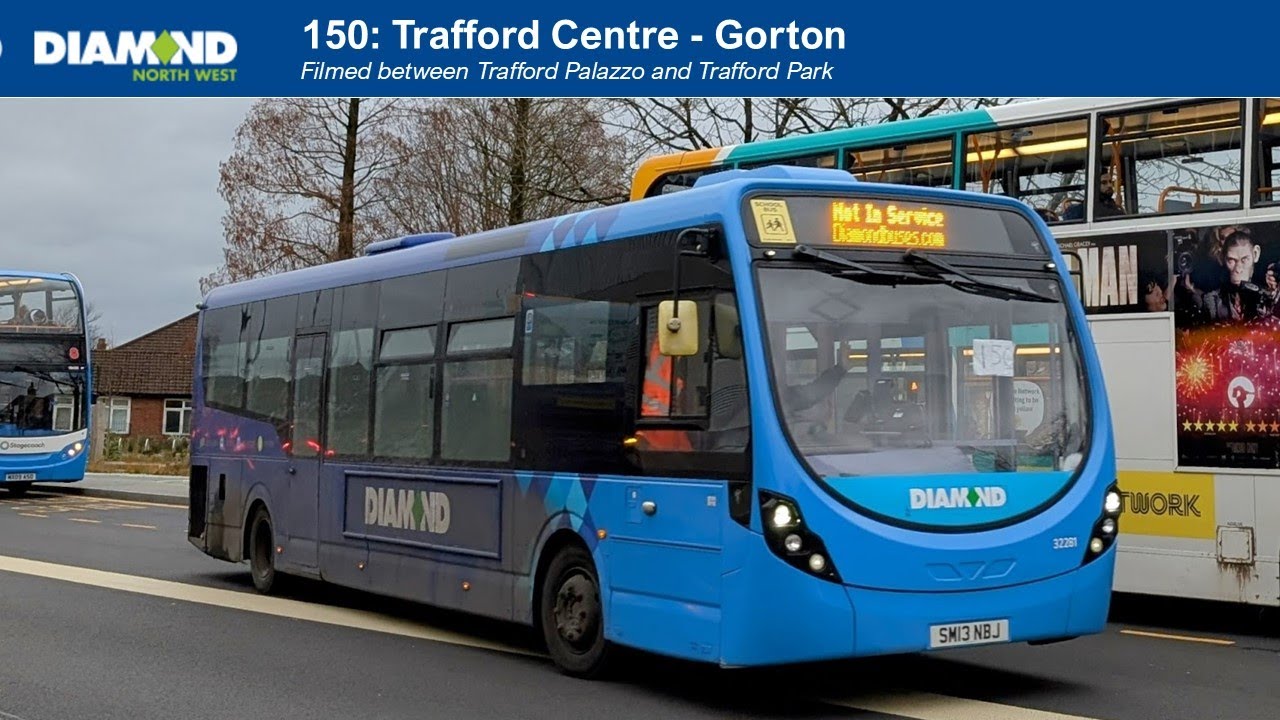 Ex First lite: Diamond Bus NW 150 service between Trafford Palazzo and ...