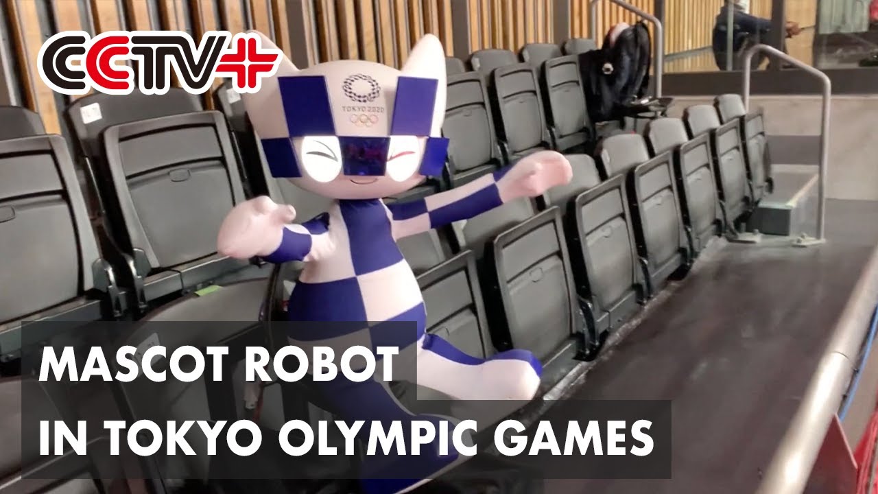 Mascot Robot Cheers for Athletes with Human-like Movements during Tokyo ...