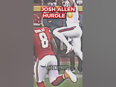 INSANE Josh Allen Hurdle VS Chiefs #jesusislord - YouTube
