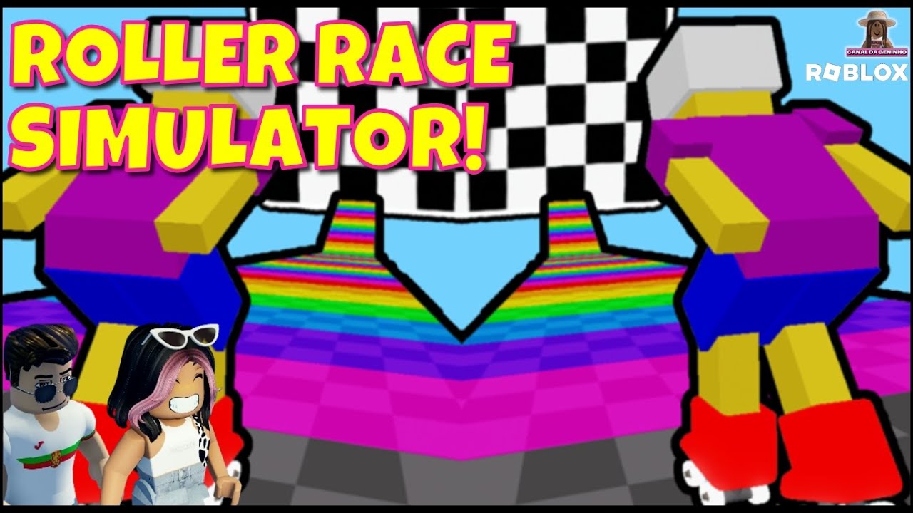 Roller Race Simulator, uma Corrida com Patins! [Roblox] [Canal da ...