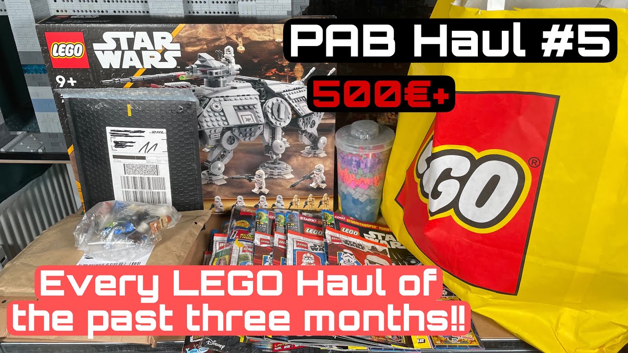 LEGO PAB Haul #5 - 500€+ Legoland Haul & more!! - YouTube