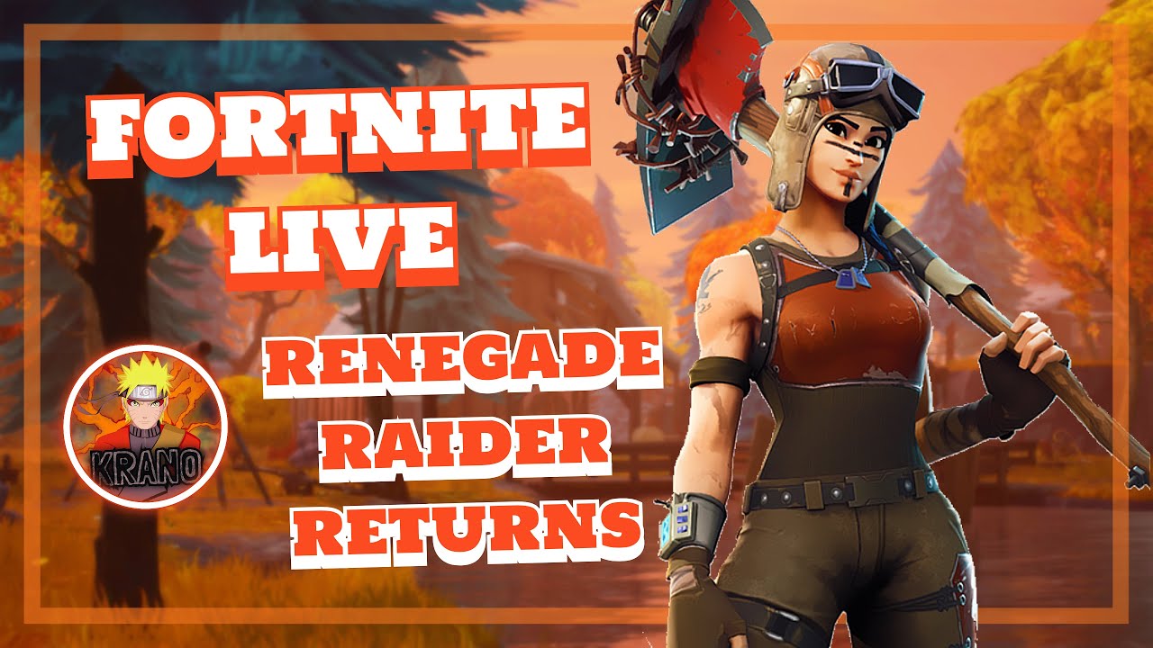 Renegade Raider Legend Returns to Fortnite!!!! - YouTube